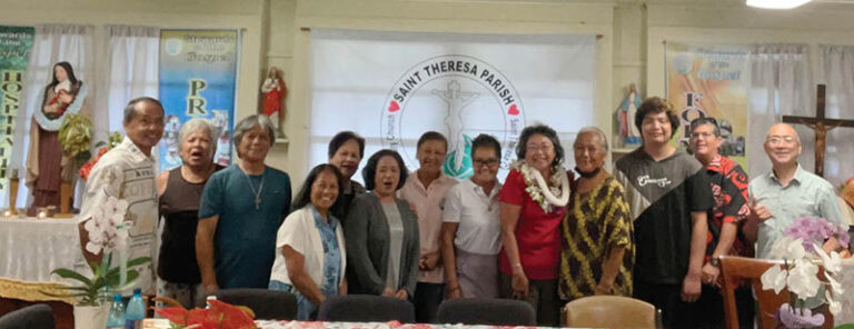 St. Theresa Church bids farewell to stewardship representative